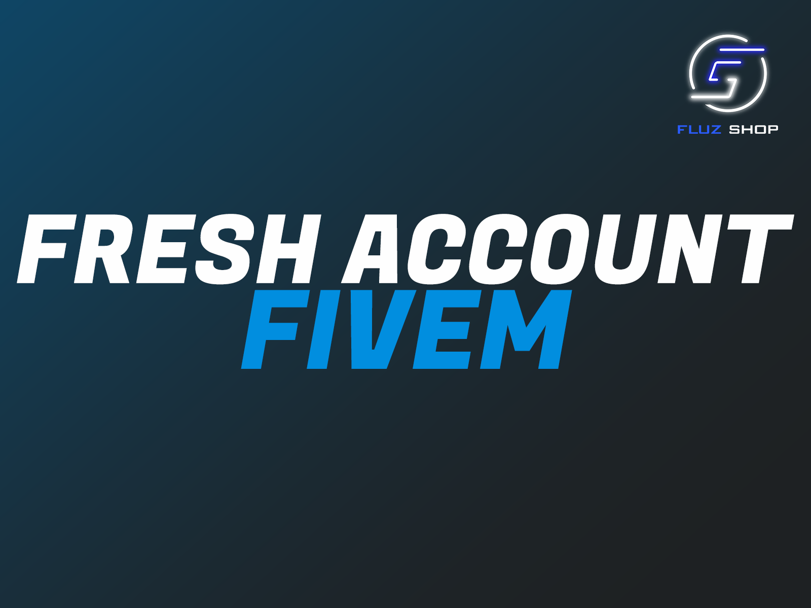 FIVEM | FRESH ACCOUNT - Full Access